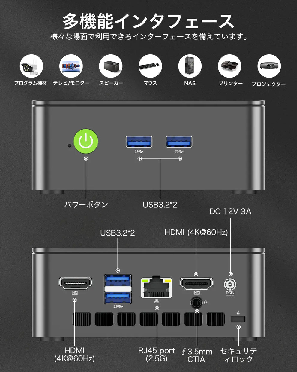 GMKtec G3 Plus Intel® Twin Lake N150 ミニPC – GMKtec JP